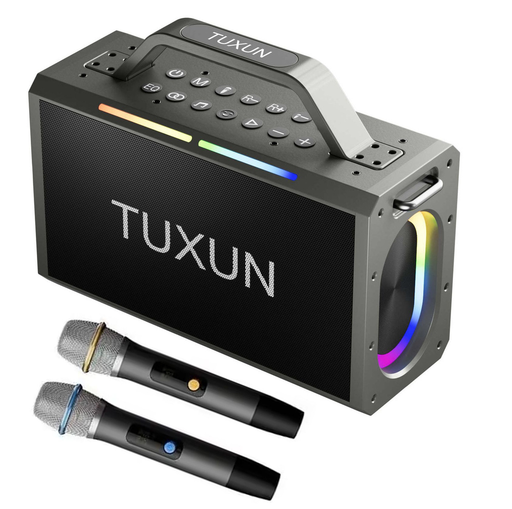 Караоке система Tuxun Premium Voice на аккумуляторе поративная мощность ...