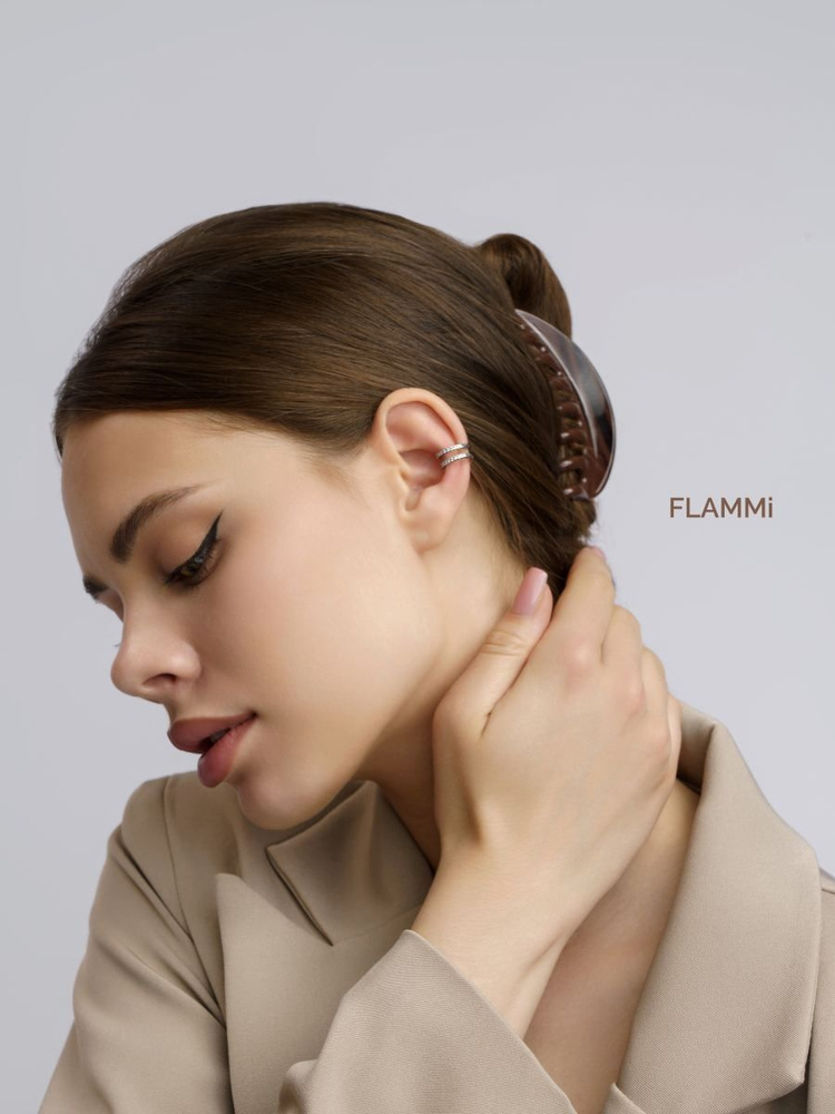 Кафф на ухо без прокола Flammi - купить с доставкой по выгодным ценам в ...