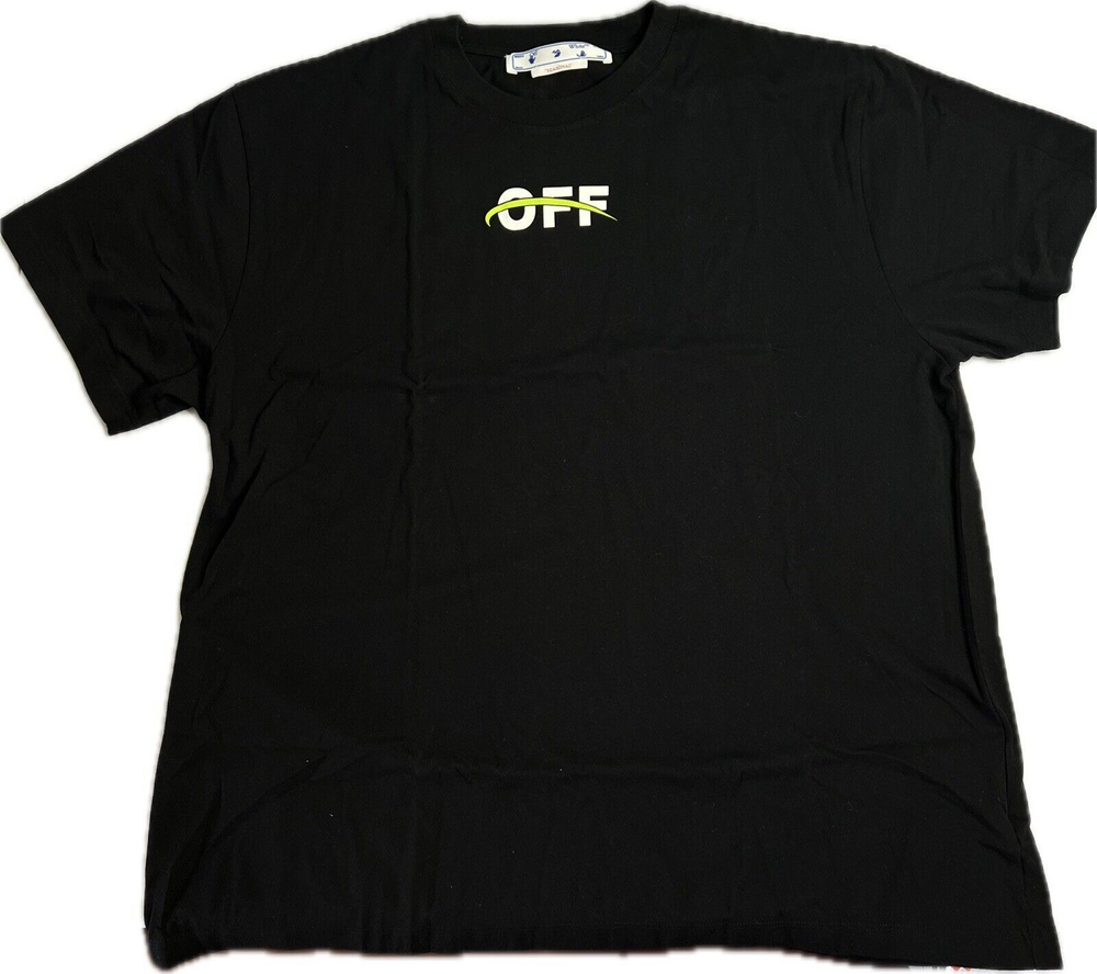 Футболка Off-White, размер 46, цвет черный - купить по выгодной цене в ...
