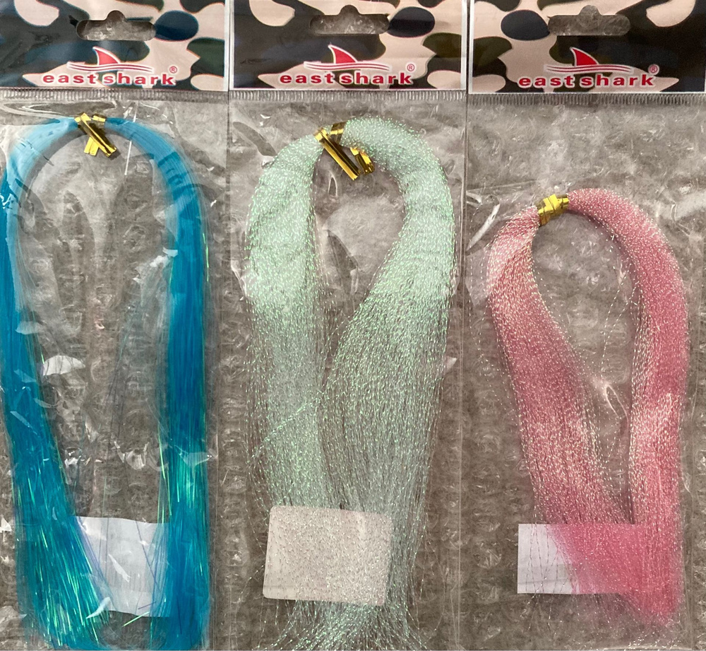 Люрекс для рыбалки набор из 3-х цветов для создания приманок - купить ...