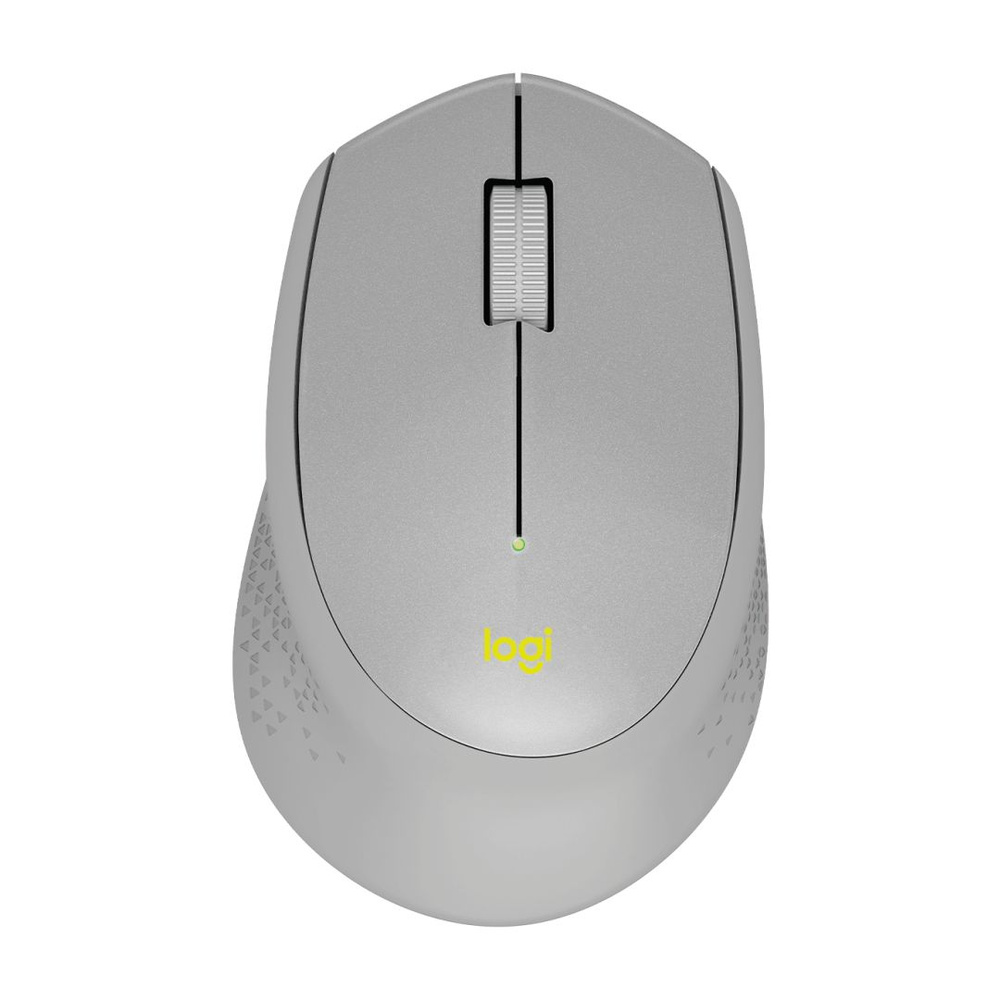 Мышь беспроводная Logitech M330 910-004926, желтый, серый - купить по ...