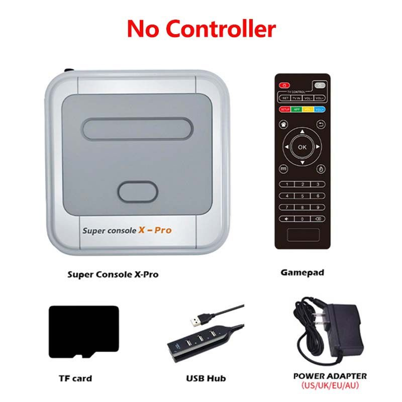 Super Console X Pro Ретро игровая консоль 4K HD TV BOX Встроенные 50+ эмуляторов 117000+игр для ...