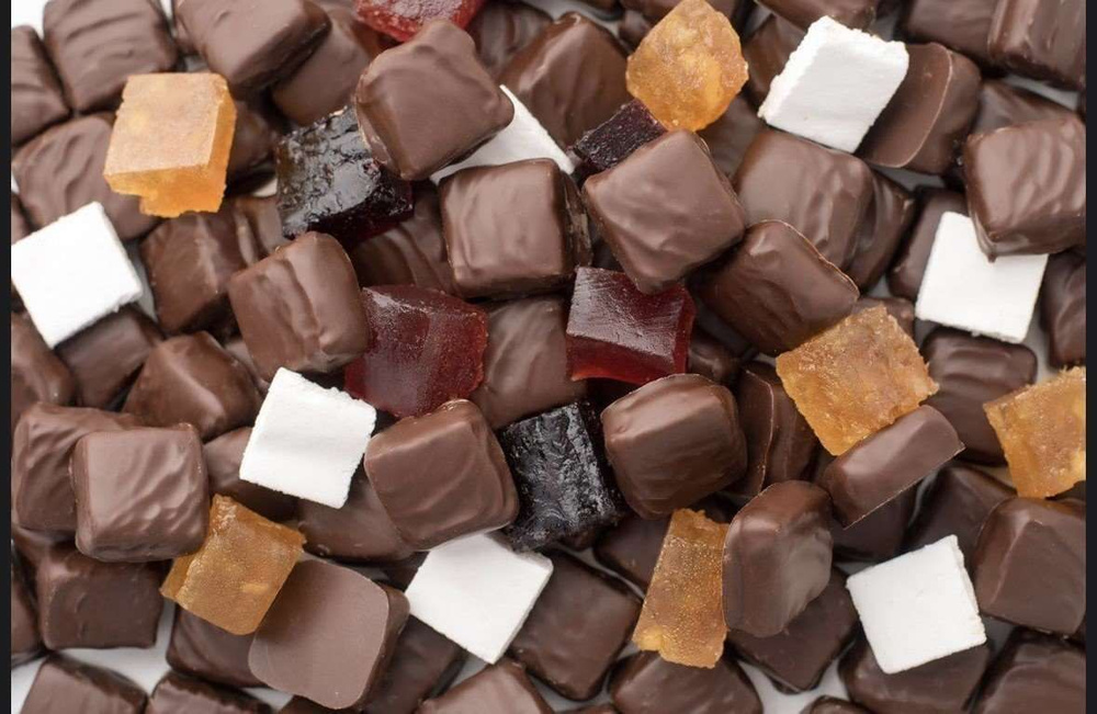 Шоколадные конфеты ЖЕЛЕ-СУФЛЕ & ШОКОЛАД, 200гр.. (#010) - купить с ...