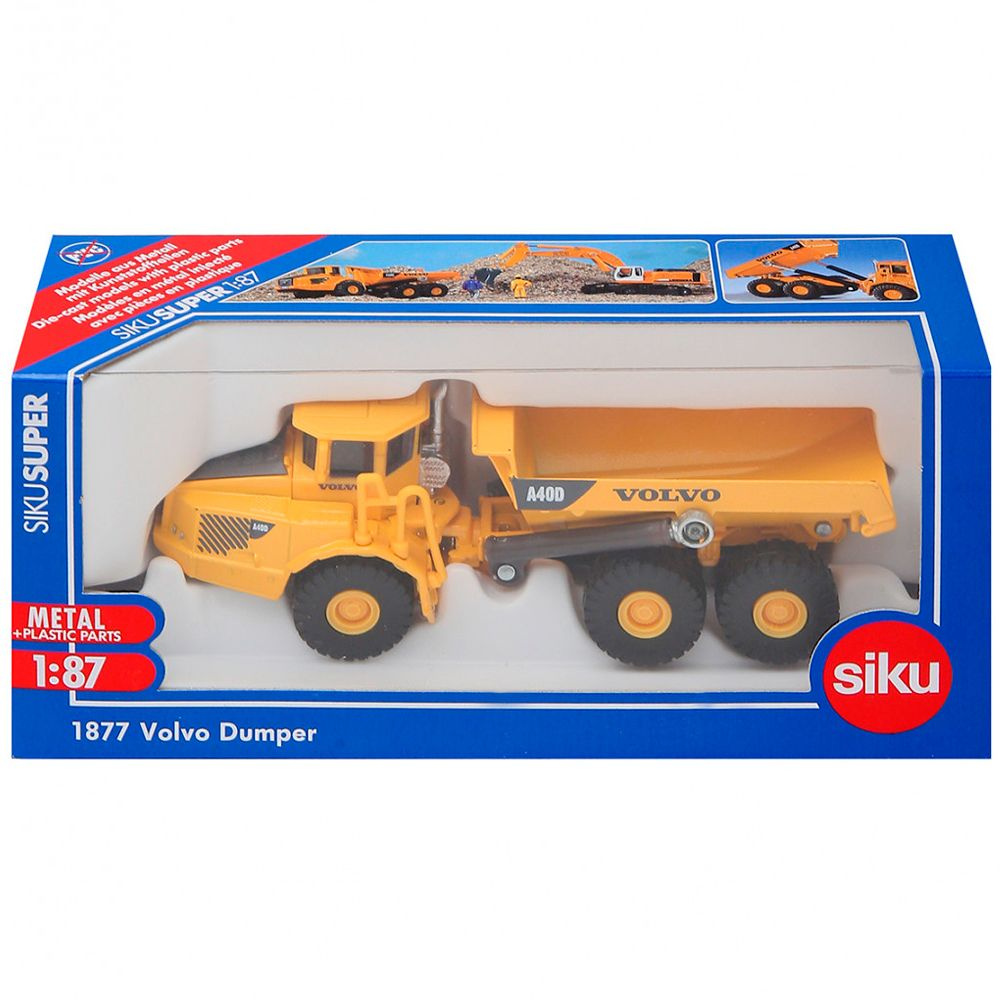 Siku Карьерный самосвал Volvo A40D (1:87) - купить с доставкой по выгодным ценам в интернет ...