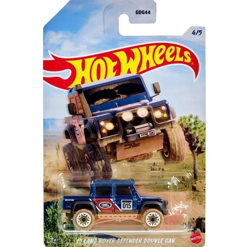 Машинка Hot Wheels Desert Pull Off-road в масштабе 1:64-15 LAND ROVER ...