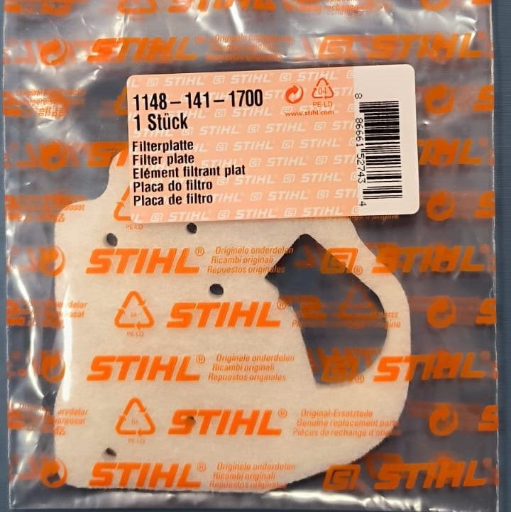 Фильтр воздушный для бензопил STIHL MS162, MS172 - купить по выгодной ...