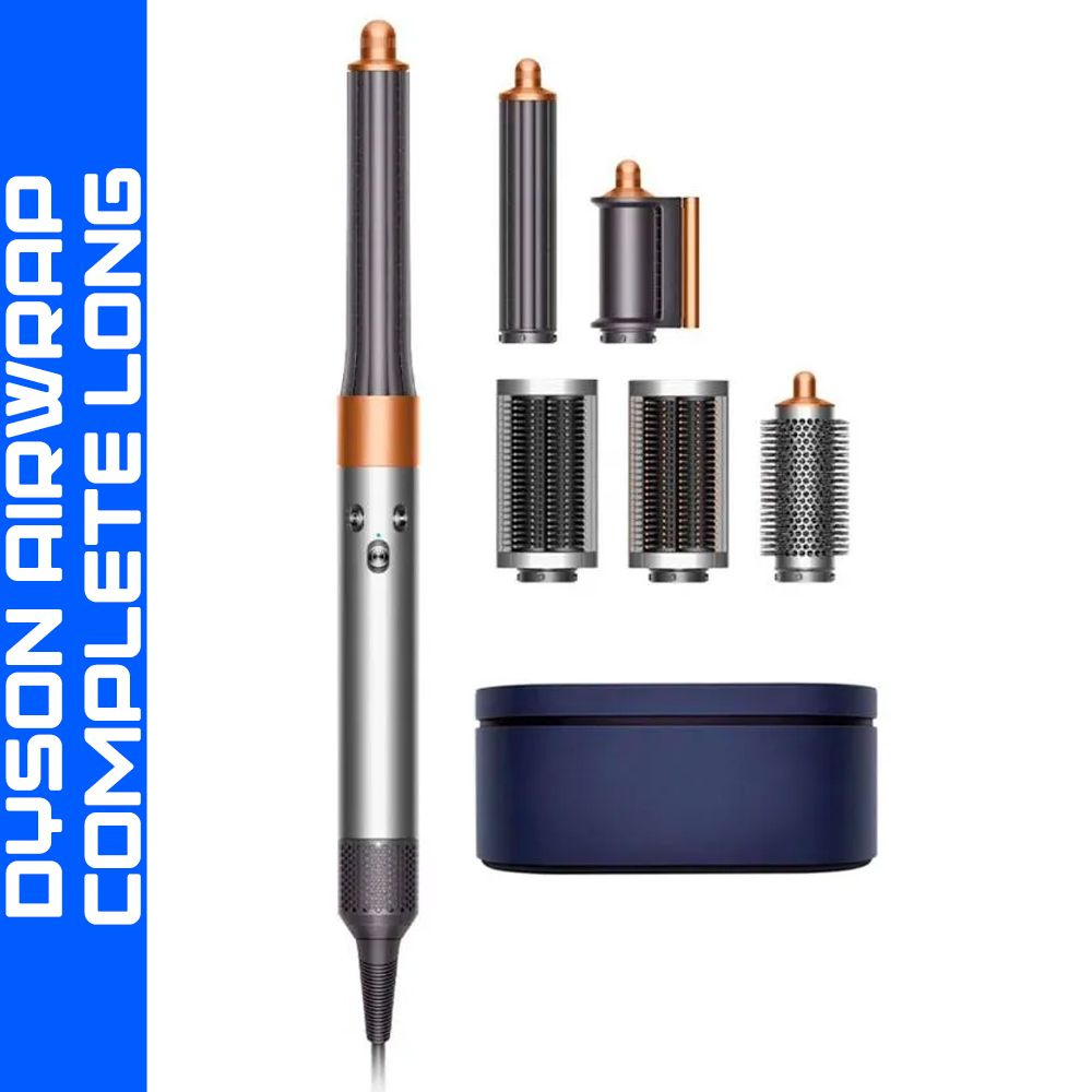 Стайлер Dyson HS05 Airwrap Complete (Long), Nickel/copper, серебристый ...