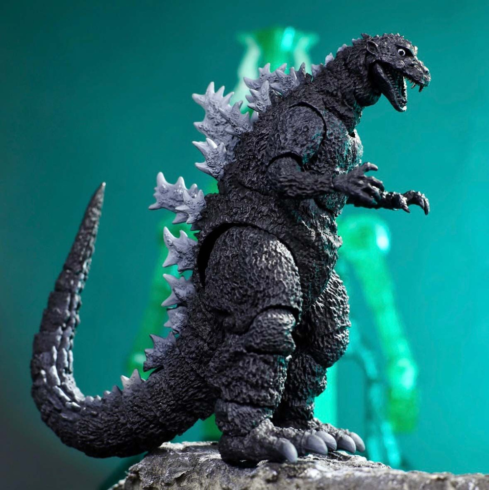 Godzilla/Фигурка годзилла,1954,подвижные фигурки ,Bandai,SHM,24*15 см купить на OZON по низкой ...
