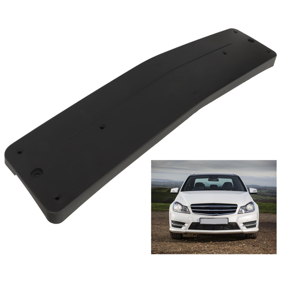 Держатель номерного знака переднего бампера Mercedes-Benz 2011-2013 ...