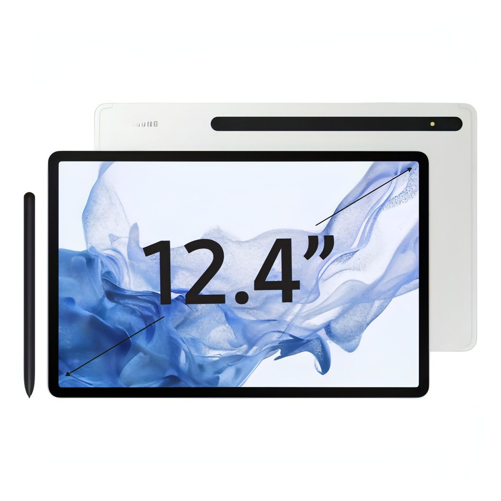 Samsung Планшет Galaxy Tab S8+ 5G 128GB Silver (SM-X806) 12.4", 8 ГБ / 128 ГБ серебристый купить ...