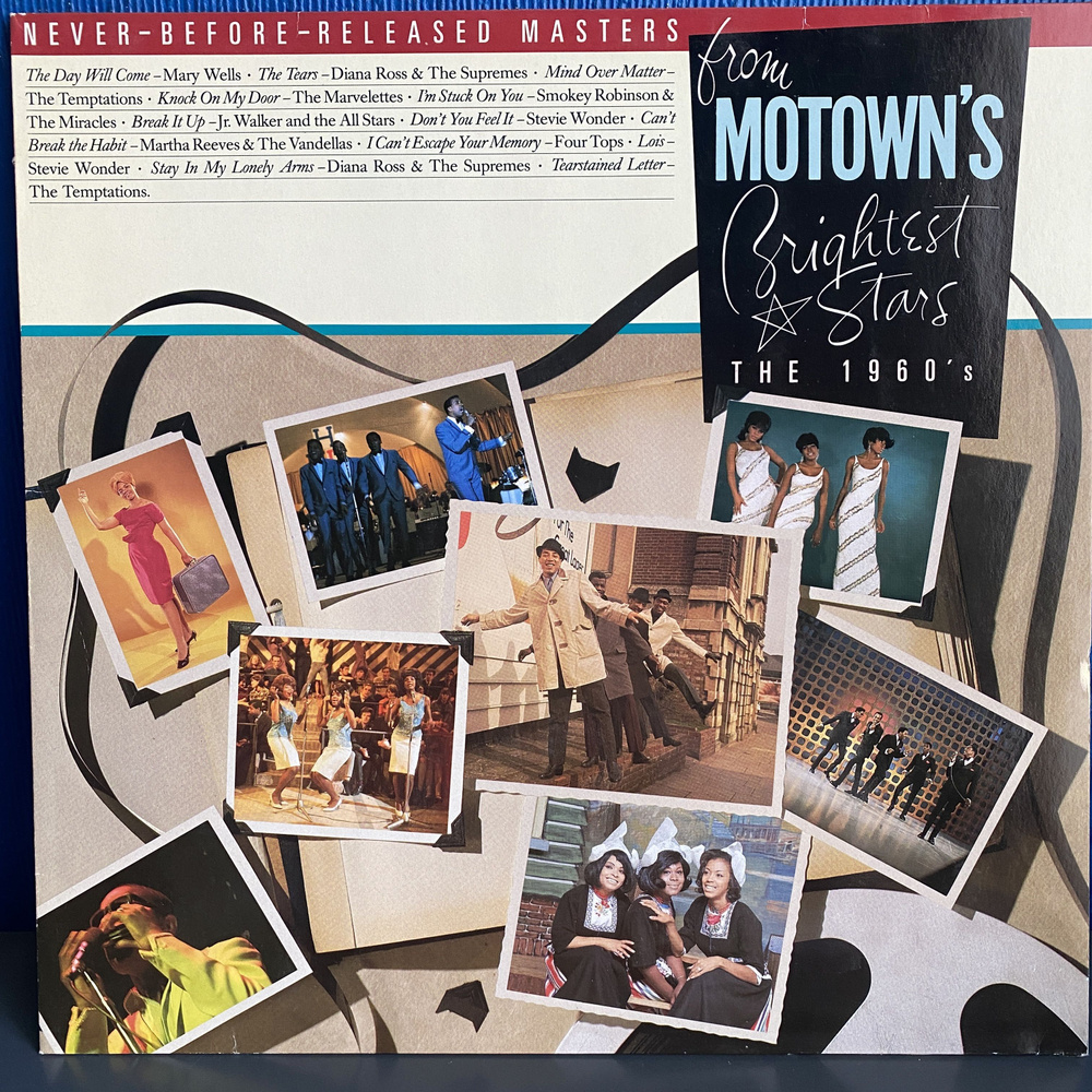 Motown's Brightest Stars The 1960's (NM) FUNK ПЕРВОПРЕСС! 1986 (LP ...