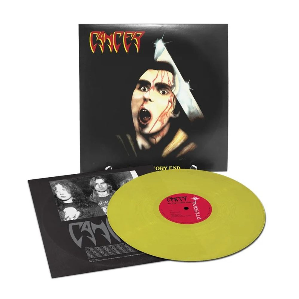 Cancer - To The Gory End, 1xLP, YELLOW LP, пластинка купить на OZON по ...