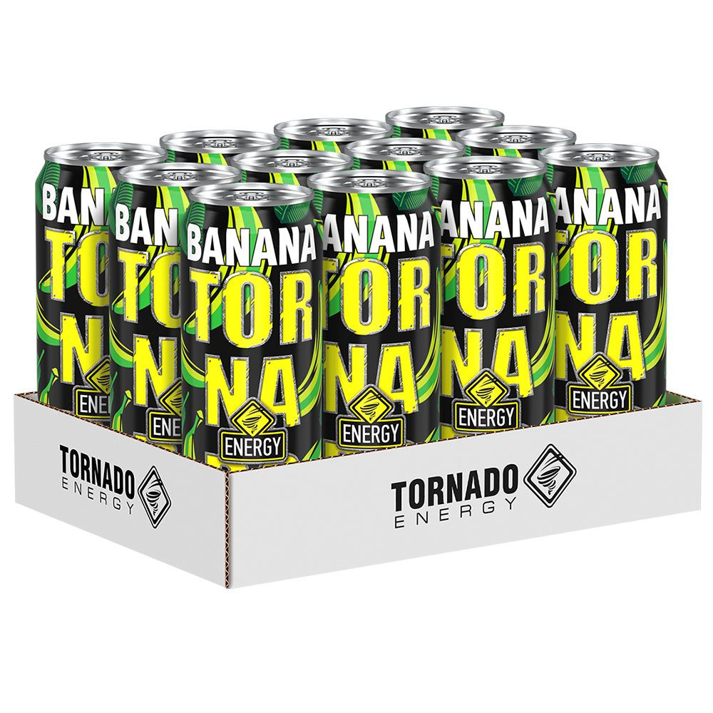 Энергетический напиток Tornado Energy Банан, 450 мл х 12 шт - купить с ...