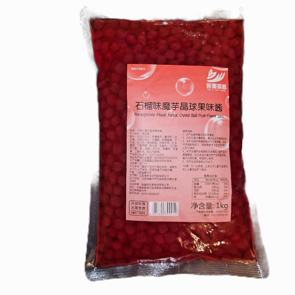 Желе Хрустальная боба со вкусом Гранатового сока - купить с доставкой ...