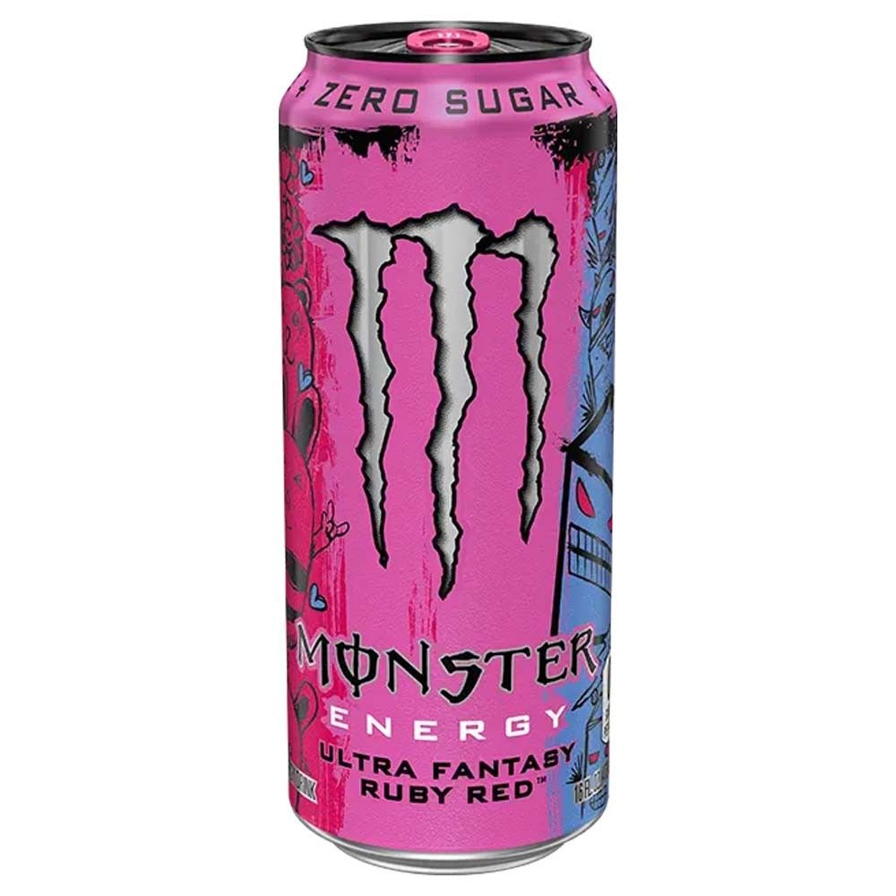 Напиток энергетический Monster Ultra Fantasy Ruby Red, 500 мл - купить ...