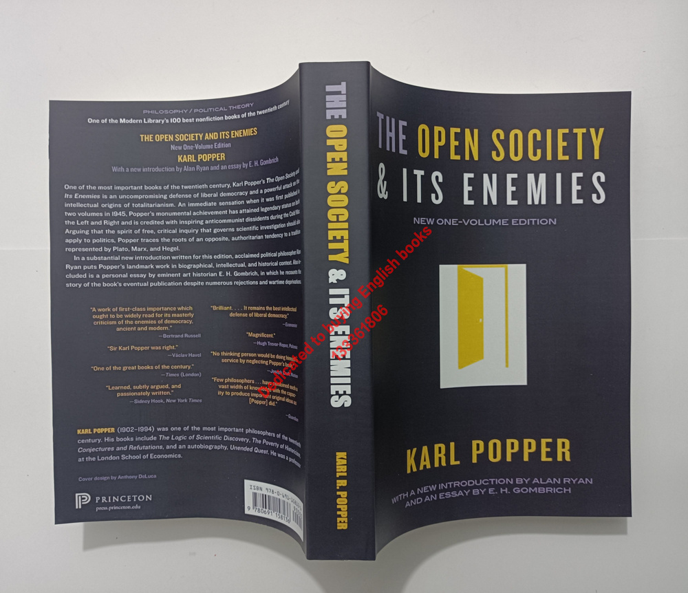 The Open Society and Its Enemies: New One-Volume Edition купить на OZON ...