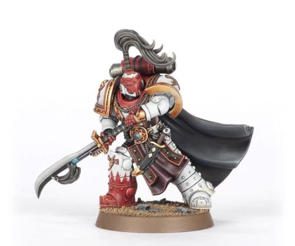 Смола вархаммер 40000 миниатюра Warhammer 30k Hibou Khan Seeker Of ...