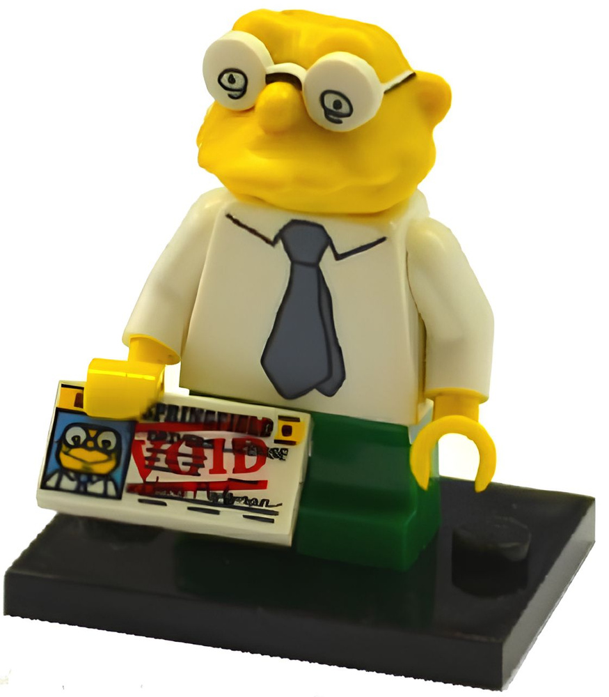 Минифигурка Lego Hans Moleman, The Simpsons, Series 2 colsim2-10 U ...