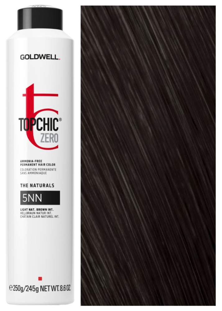 Goldwell TOPCHIC ZERO 5NN Светло-коричневый - экстра Безаммиачная ...
