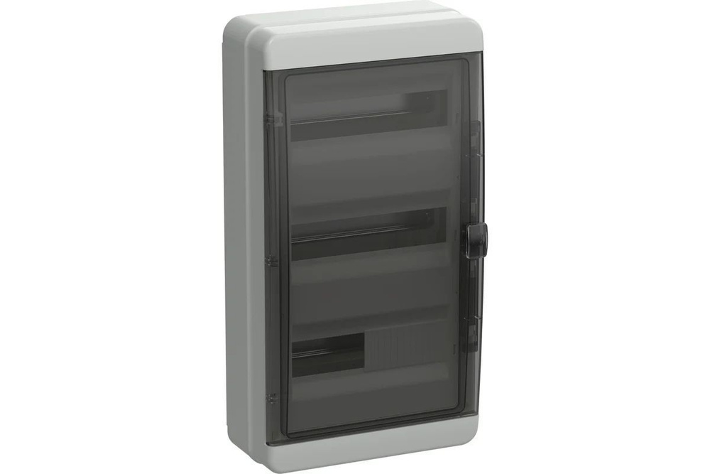 Корпус пластиковый IEK TEKFOR КМПн-36 IP65 черная прозрачная дверь TF5-KP72-N-36-65-K03-K02 ...
