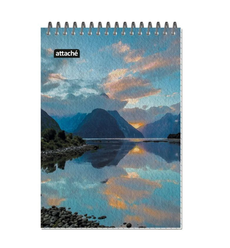 Attache Блокнот Природа, А5, 80 л, клетка купить на OZON по низкой цене (2138189101)