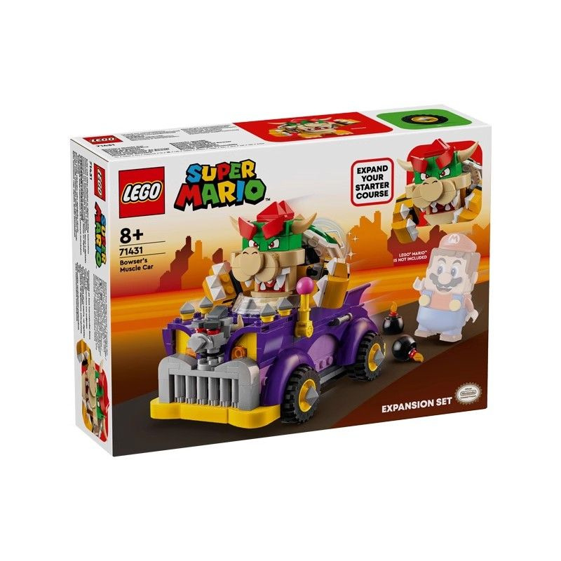 Новый LEGO Super Mario 71431 Bowser's Muscle Car Expansion Set купить ...