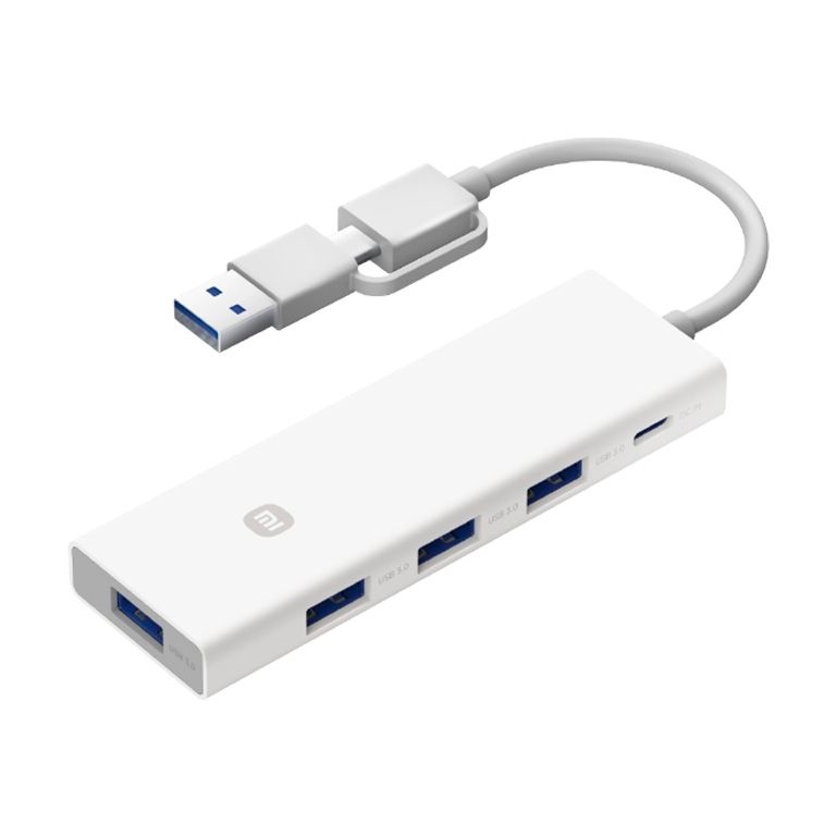 USB-разветвитель Xiaomi 4 в 1 Dual-Head Splitter (адаптер), XMSTFXQ01YM ...
