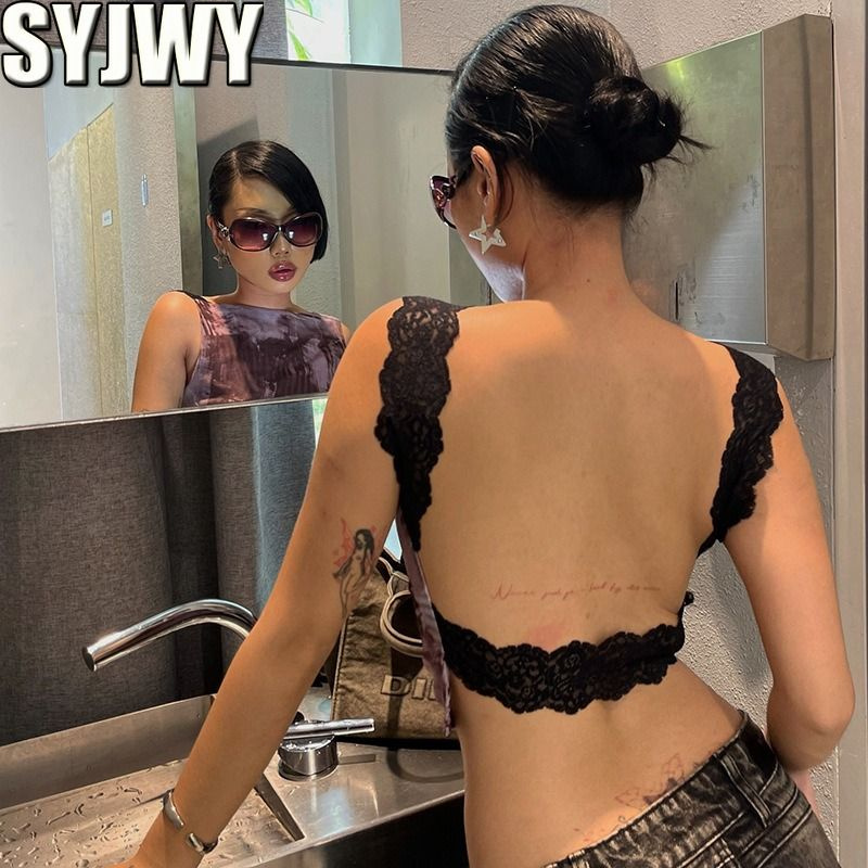 Топ Женский SYJWY фиолетовый, размер 42 Политекс Без рукавов Повседневный Китай Логотип купить c ...