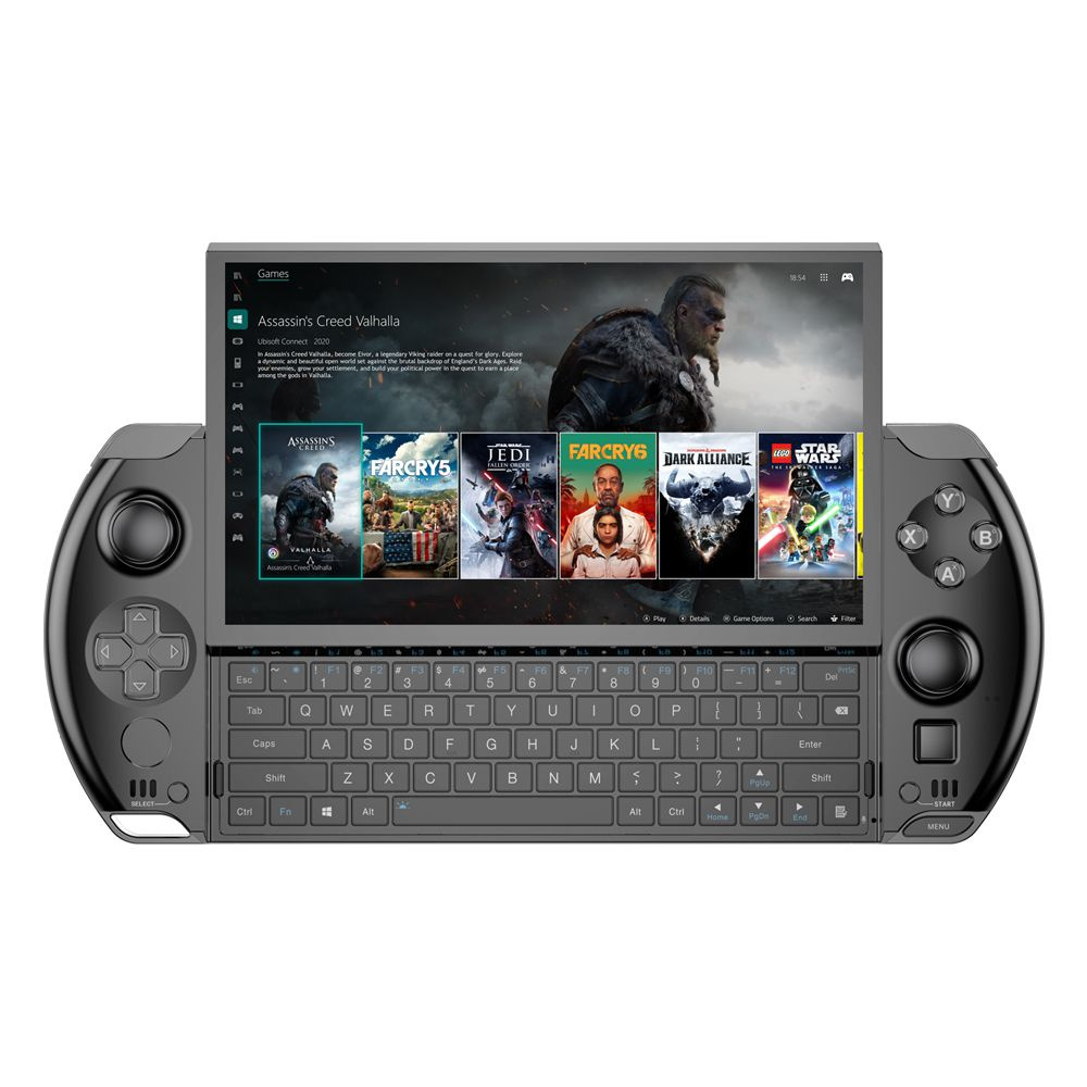 Игровой ноутбук GPD Gamepad Digital, WIN4, AMD Ryzen 7 8840U, 32 ГБ, AMD Radeon 780M, черный ...