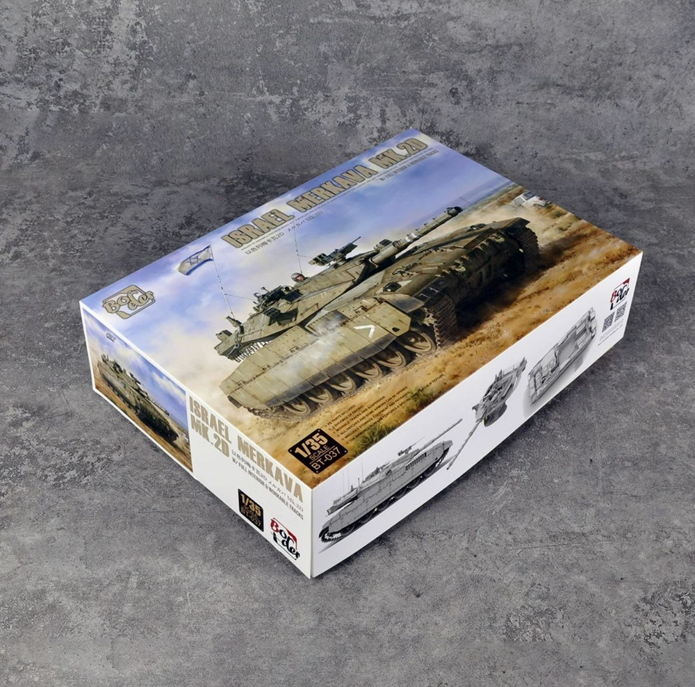 Border BT-037 1/35 Израиль Mekava MK.2D с полным интерьером Модель сборки танков купить на OZON ...