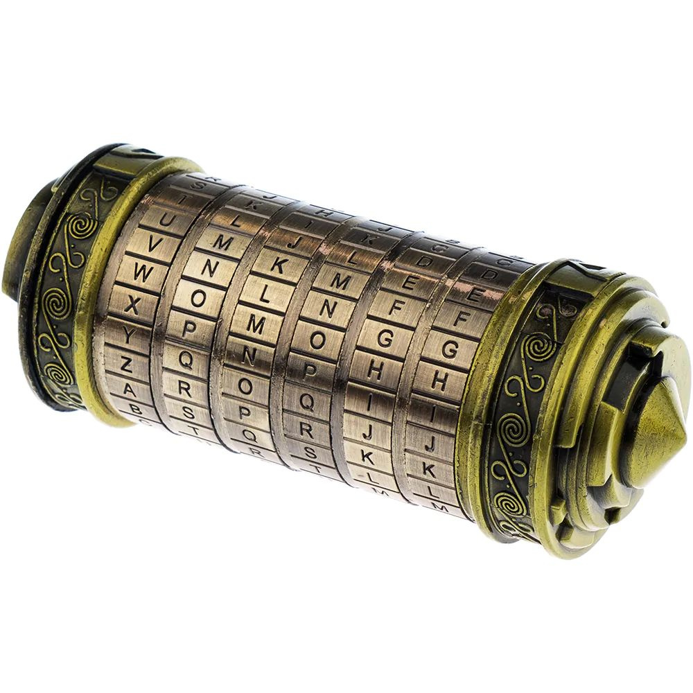 Металлическая головоломка Vinci Cryptex Зеленый купить на OZON по низкой цене (1922220791)