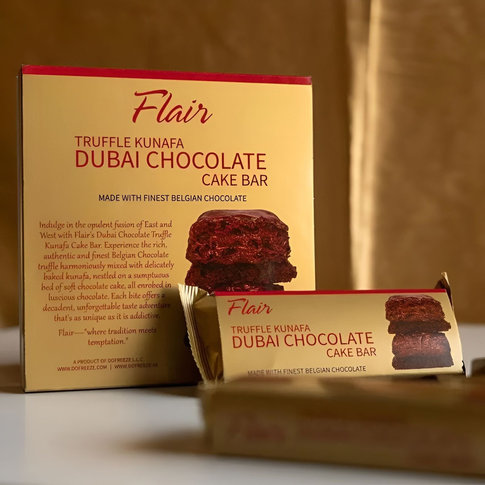 Дубайский шоколад Flair "TRUFFLE KUNAFA торт" купить на OZON по низкой ...