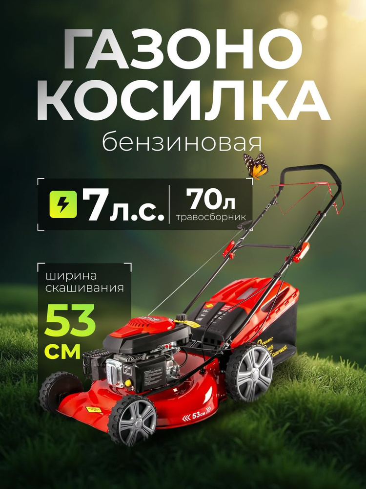 Газонокосилка бензиновая DDE LM 53-70 D купить на OZON по низкой цене (1548167429)