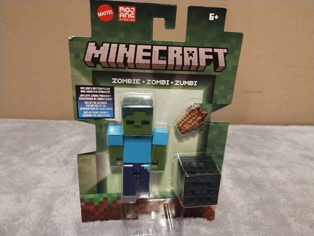 Mattel,Minecraft movie,Minecraft Маленькая скульптура,Предметы ...