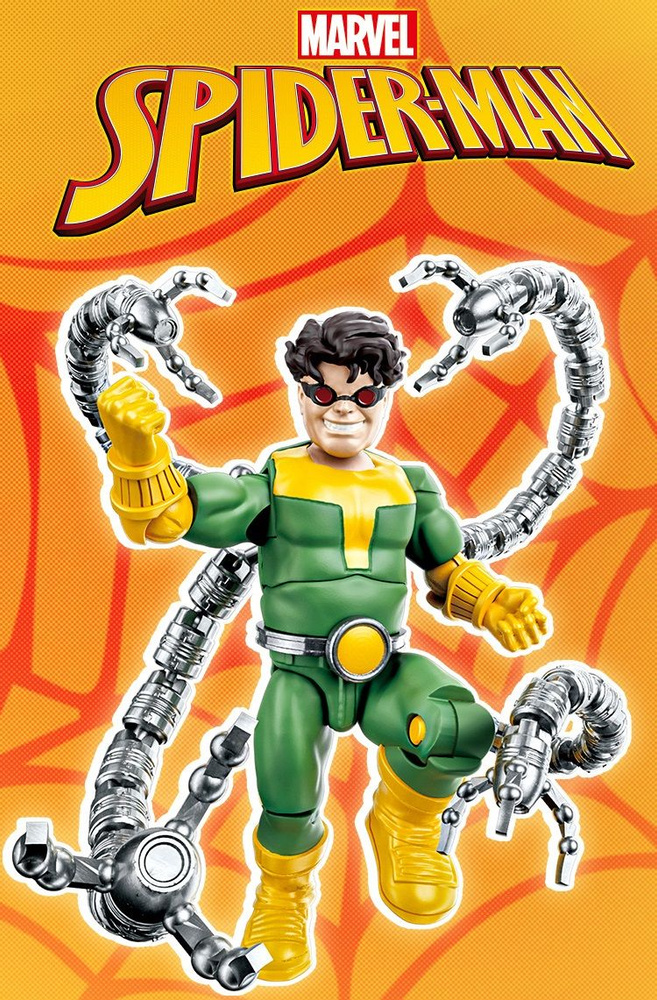 Фигурка 7 см XJ BLOCK Марвел Доктор Осьминог / Человек-Паук Супергерои ...