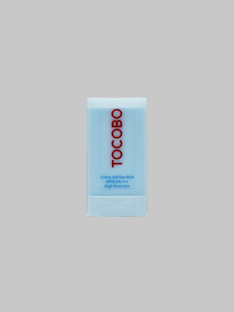 Солнцезащитный стик для лица SPF50 PA++++ TOCOBO Cotton Soft Sun Stick ...