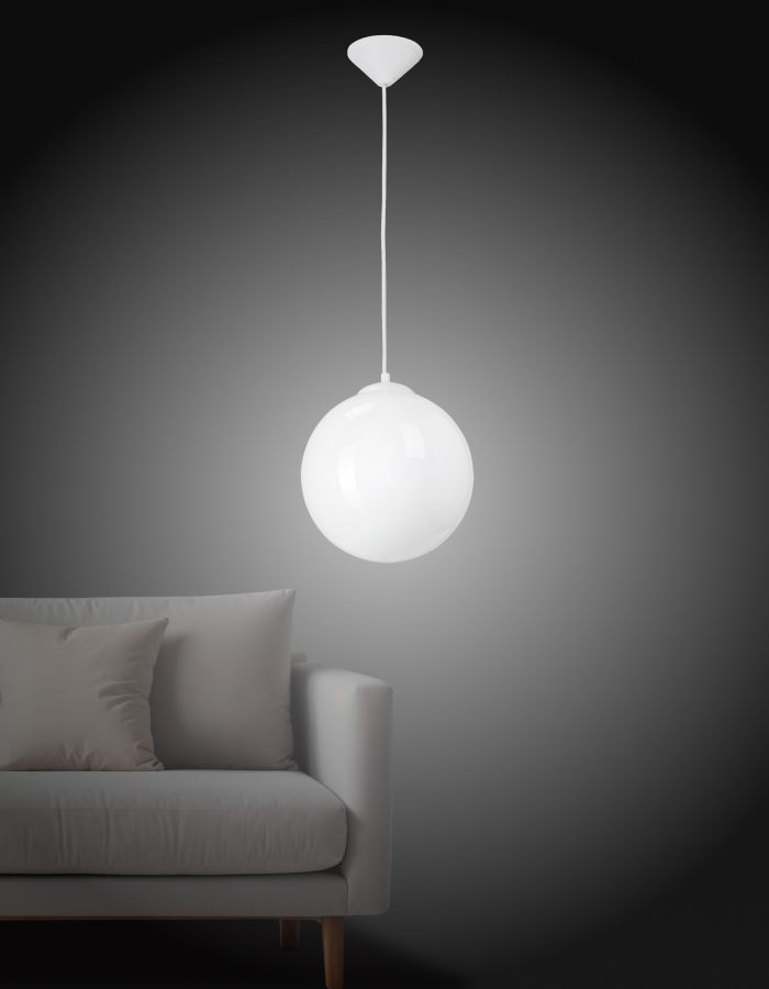 Светильник подвесной Vitaluce V28201-0/1S, 1 лампа, E27 макс. 40Вт, плафон Пластик, 3 м2, цвет ...