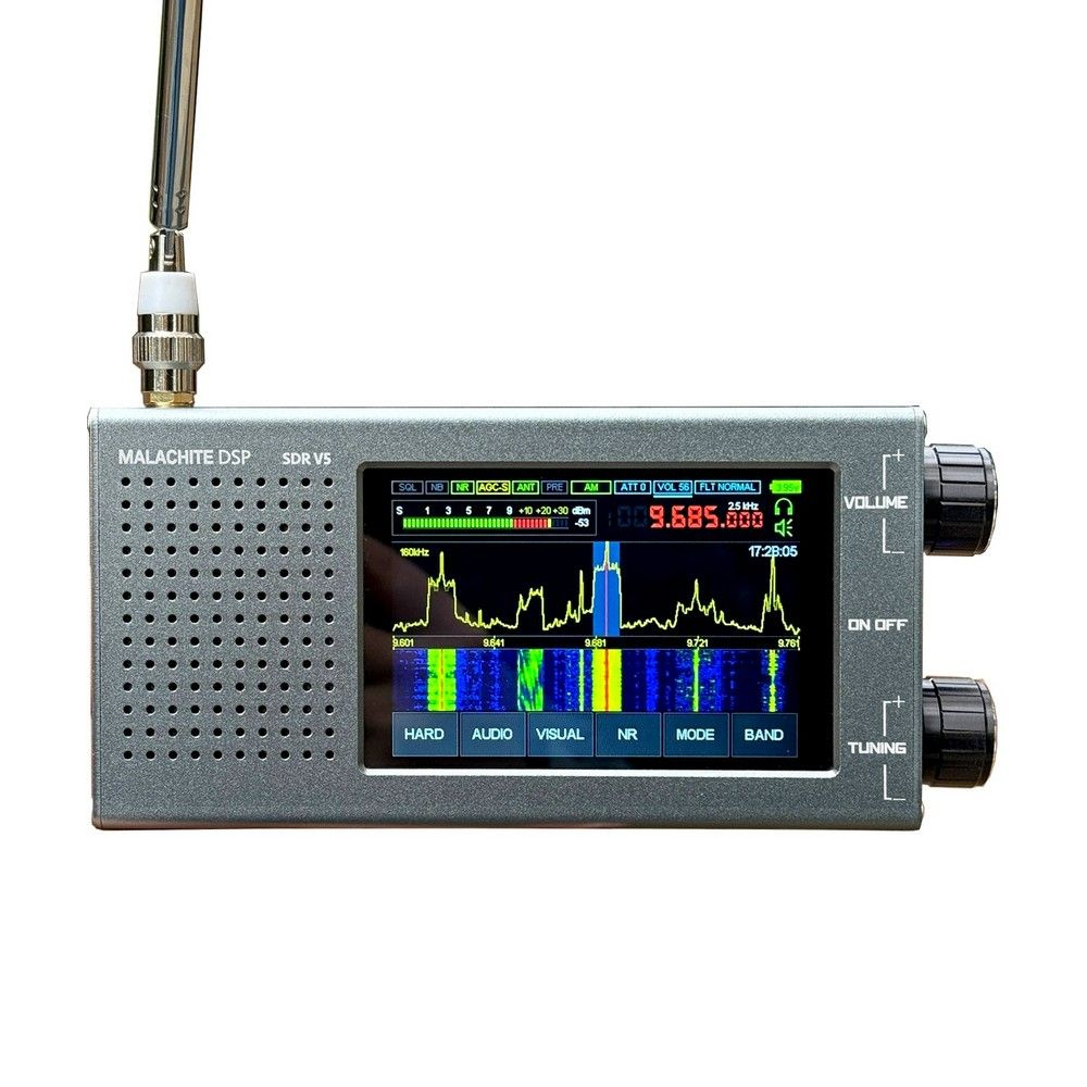 Радиоприёмник Malachite SDR DSP V5 с опциями прошивки 1.10d радио коротковолновый купить на OZON ...
