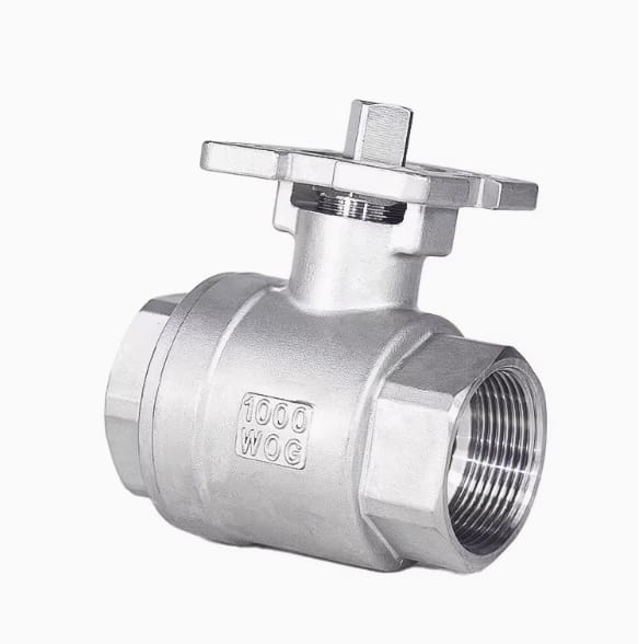 Кран шаровый муфтовый нержавеющий с площадкой под привод, AISI304 DN25 (1") купить на OZON по ...