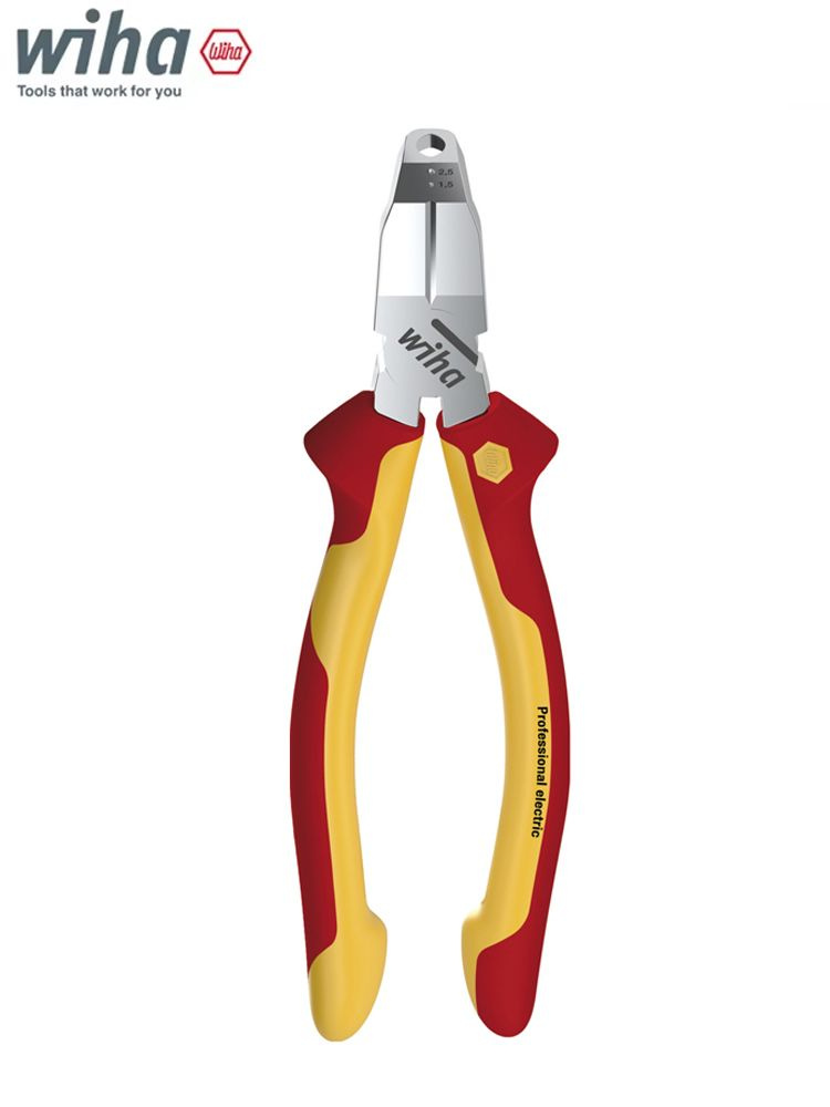 Wiha 38552 Монтажные клещи TriCut Classic Professional Electric 170 мм ...