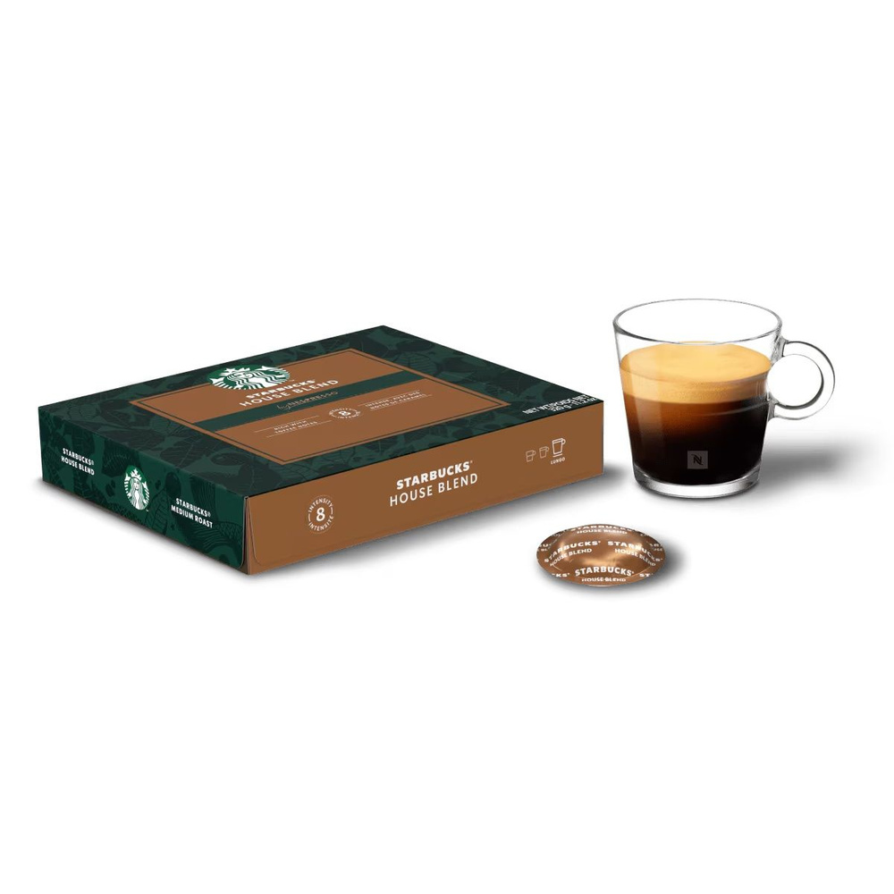 Кофе-капсулы Nespresso Pro Starbucks House Blend купить на OZON по ...