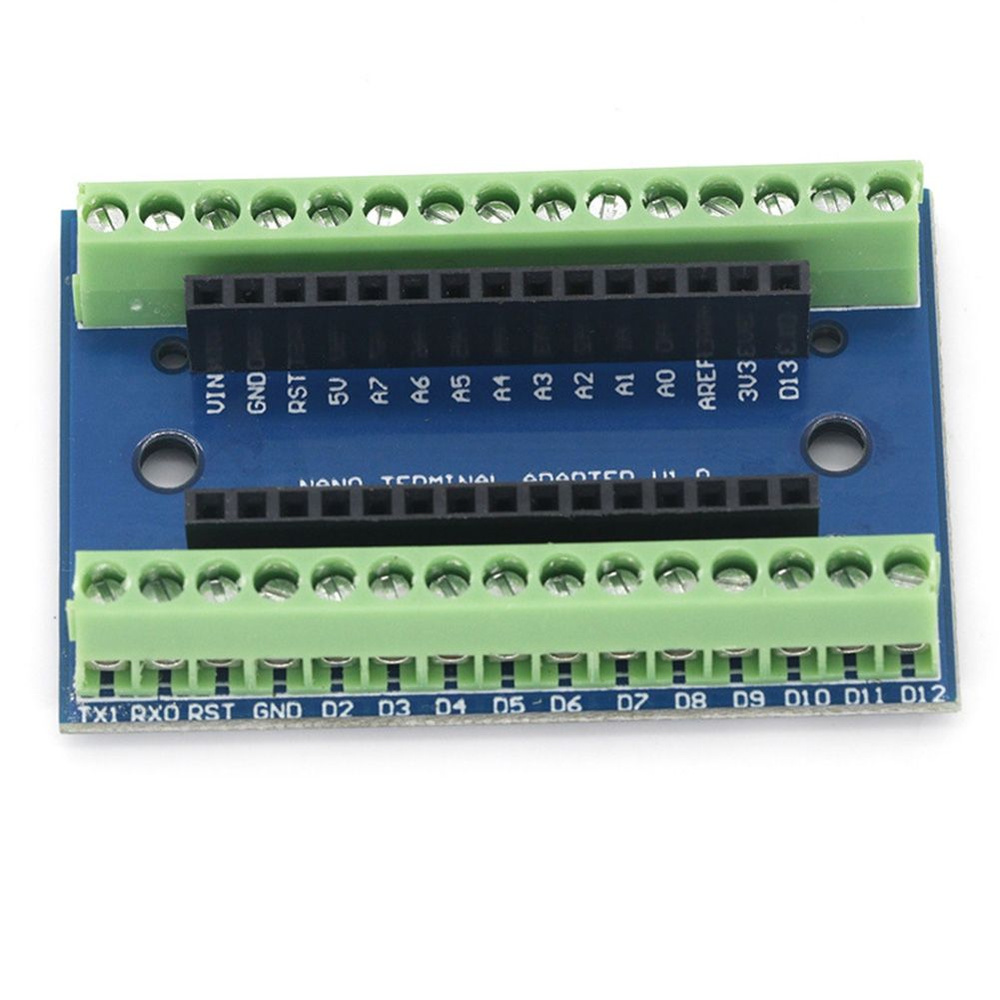 Плата Расширения NANO IO Shield Для Arduino UNO, Терминальный Адаптер ...