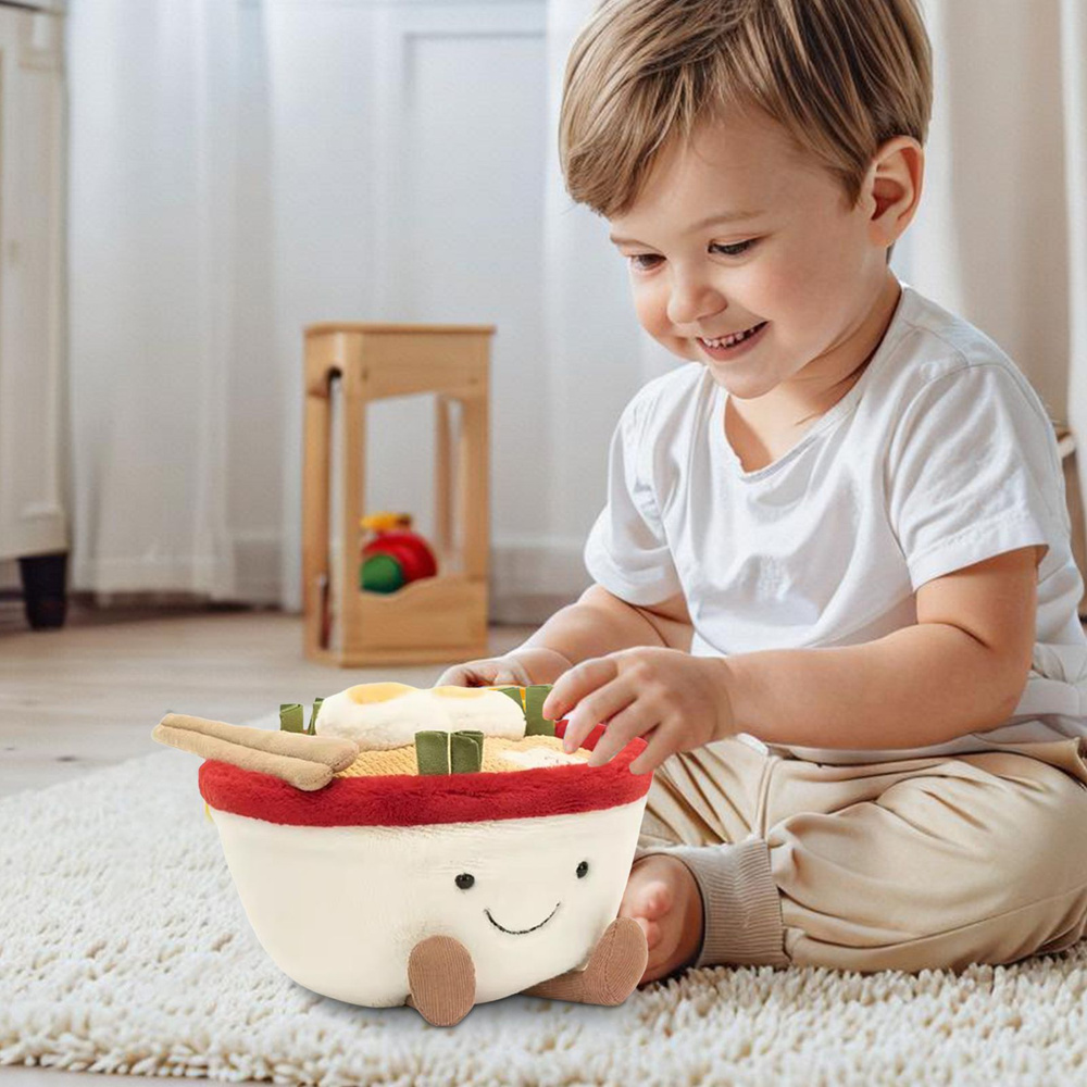 For Jellycat Amuseable Ramen Фаршированное животное рамэн ...