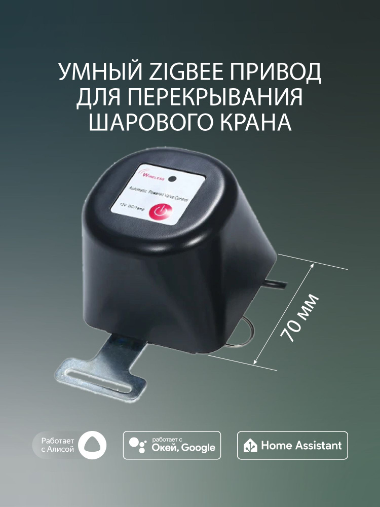 Умный электропривод-клапан Zigbee 3.0 ROXIMO SZVA01 на шаровый кран купить на OZON по низкой ...