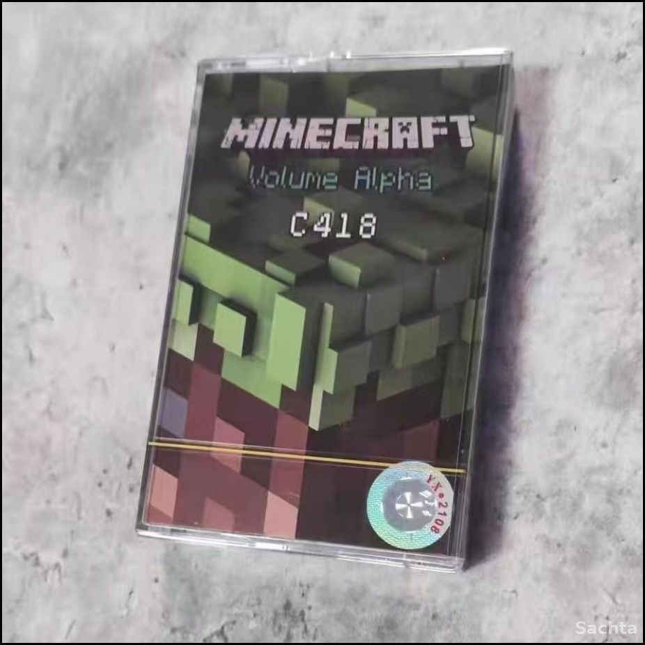 C418 Minecraft Volume Alpha кассета Совершенно новый Запечатанный-2025 ...