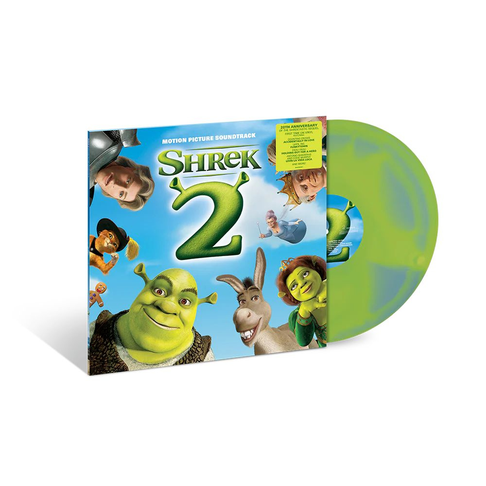 Виниловая пластинка Various - Shrek 2 (Limited Blue and Green Vinyl ...