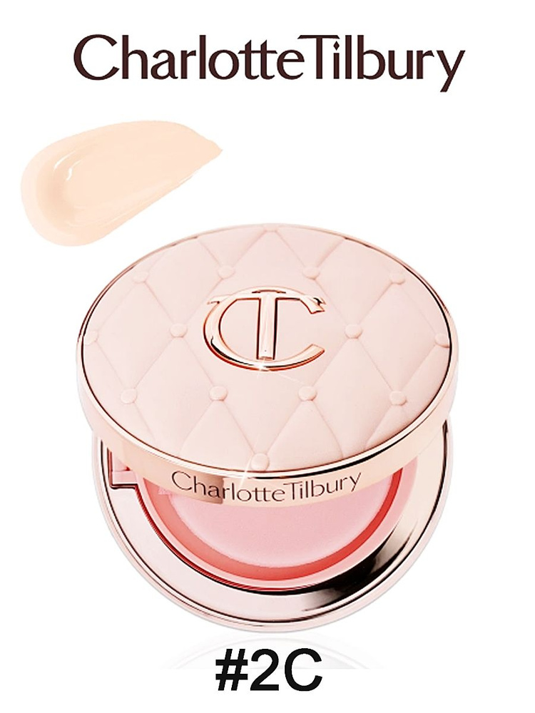 Charlotte Tilbury Тональный крем, тонкий консилер, стойкий макияж, #2C ...
