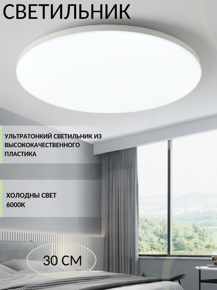 Светильник потолочный, накладной, светодиодный, LED люстра ...