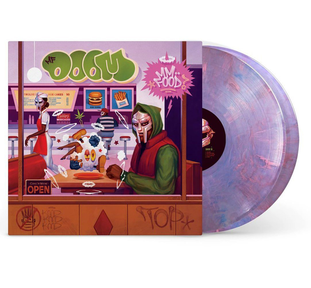 Виниловая пластинка MF DOOM - Mm..Food (Sweetart Marbled Vinyl) (2 LP) купить на OZON по низкой ...