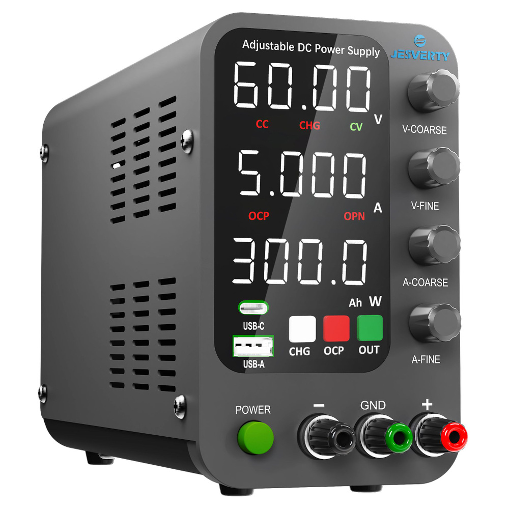 Блок питания лабораторный регулируемый SPS-6005C, 60В 5А, импульсный, с ...